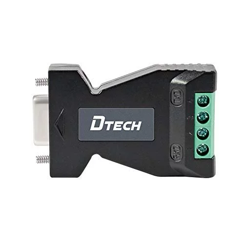 DTECH RS232 to RS485 Converter Serial Adapter with 4 Position Terminal ...