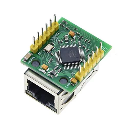 Hiletgo W5500 Spi To Lan Ethernet Network Module Tcp Ip Stm32 Interface 33v 5v For Arduino 