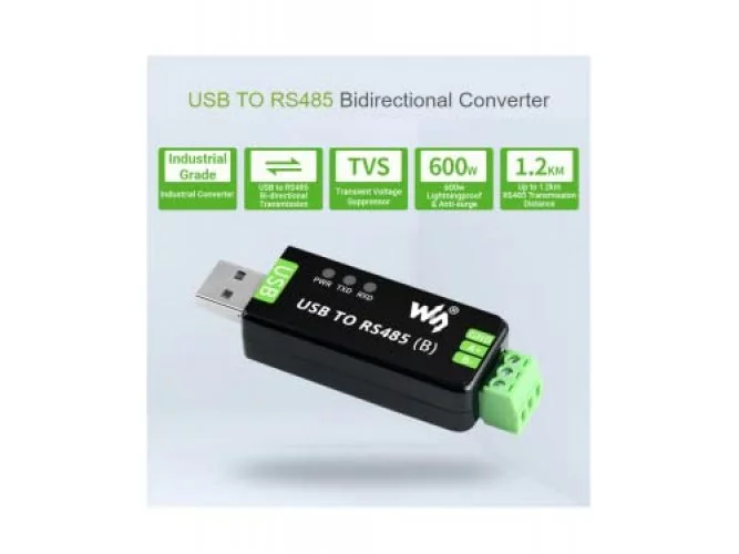 Industrial USB to RS485 Converter Adapter Original CH343G and SP485EEN ...