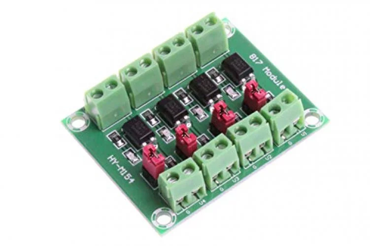 NOYITO PC817 4-Channel Optocoupler Isolation Board Voltage Converter ...