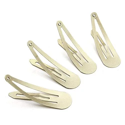 Dofash 5Cm/2In Blonde Christmas Hair Clips For Thick Hair Metal Snap ...