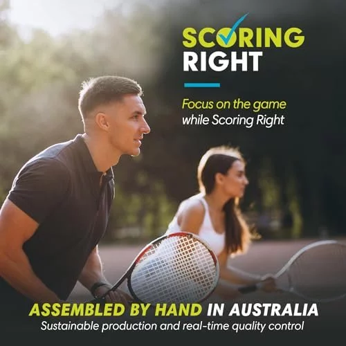 Scoring Right Portable Tennis Racket And Padel Scorekeeper, Easily ...