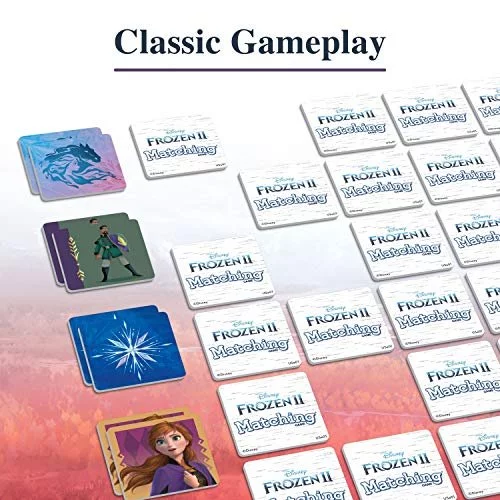 Frozen 2 Matching Game By Wonder Forge | For Boys & Girls Age 3 To 5 ...