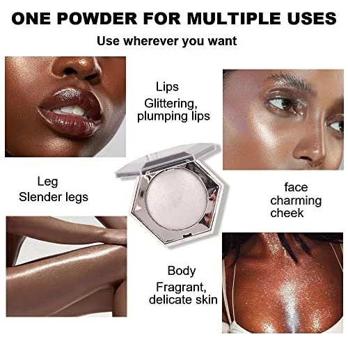 Silver highlighter face store