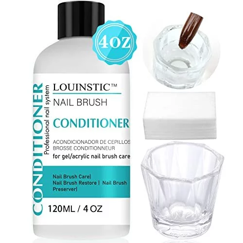 Louinstic Acrylic Nail Brush Cleaner Quickly Clean Gel Acrylic Nail Brushes Paint Brushes Airbrushes Art Tools Nail Brush Cleaner Conditioner P Imported Products from USA iBhejo