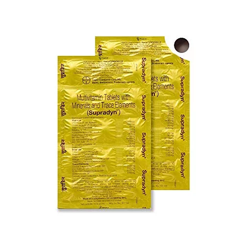 Dharma Supradyn Minerals and Multivitamin Tablets (120 Tablets ...