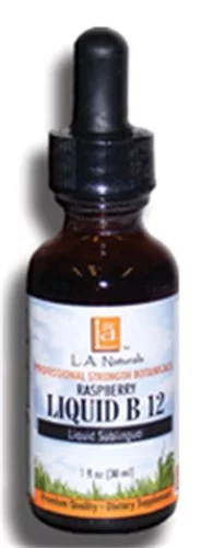 L A NATURALS Vitamin B12 Drops 1000mcg Cyano, 0.02 Pound - Imported Products from USA - iBhejo