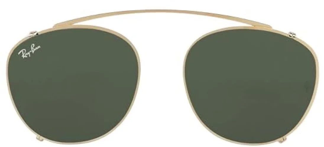 Ray-Ban RX6355C Clip-on Sunglasses for Round Prescription Eyewear ...