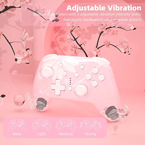 Mytrix Sakura Pro Wireless Controller Compatible with Nintendo Switch ...