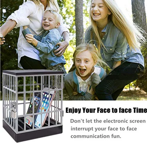 Mobile Phone Jail Cell Phones Prison Lock Up Safe Smartphone Stand ...