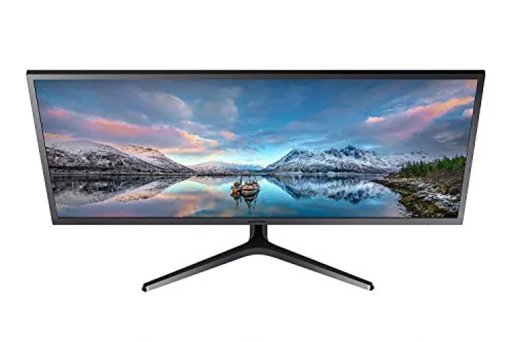 SAMSUNG 34-Inch SJ55W Ultrawide Gaming Monitor LS34J550WQNXZA 75Hz ...