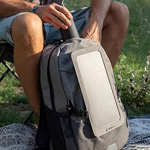 Sunnybag Explorer Solar Backpack with Removable 6 watt Solar Panel USB Port Including Laptop ...