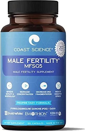 Coast Science Male Fertility MFSg5 - Sperm Count and Semen Booster ...