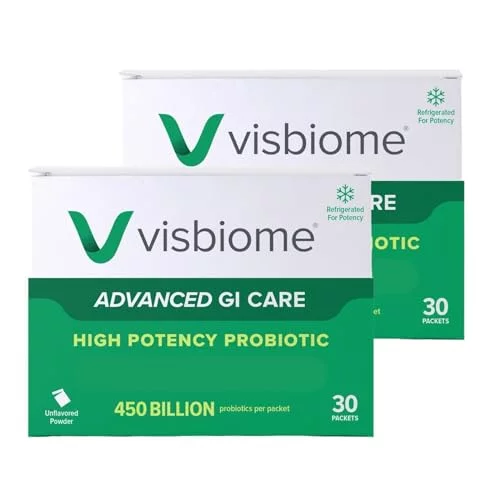 Visbiome Advanced GI Care - High Potency Probiotic - 450 Billion CFU ...