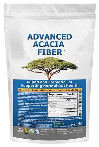Advanced Acacia Fiber Powder 2.5 Ibs 40oz Soluble Fiber Leaky Gut ...