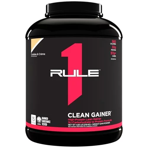 Rule One Proteins, R1 Clean Gainer - High-Protein Lean Gain Formula ...