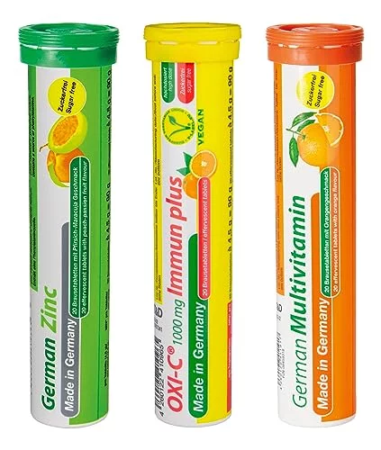 TD German Immun Boost Package 60 Servings - Vegan, Zero Sugar - Drink ...