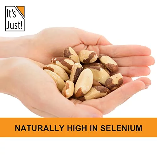 Its Just - Raw Brazil Nuts 2Lb Unsalted Non-Gmo Keto Friendly Vegan No ...