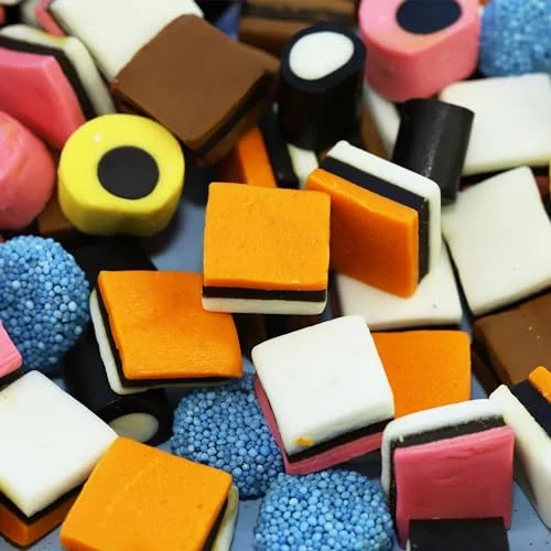 Yupik Assorted Licorice Candy Mix 2.2 Lb 35.2 Oz Natural Flavors Colors ...