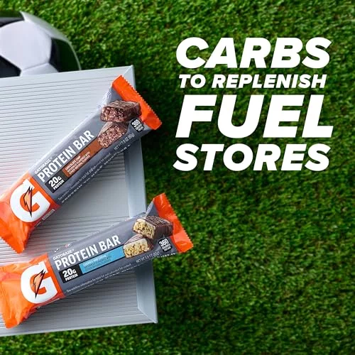 Gatorade Whey Protein Recover Bars Chocolate Chip 2.8 Ouncepack Of 12