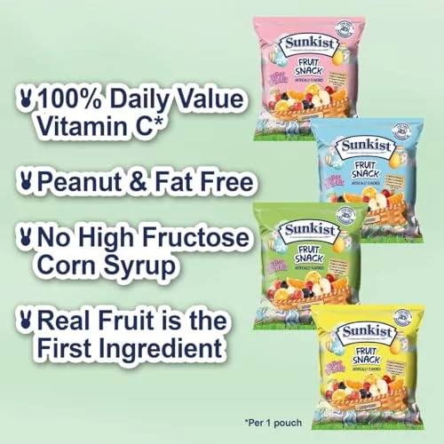 Assorted Easter Mixed Fruit Snacks Bulk Variety Pack 80 Count Soft ...