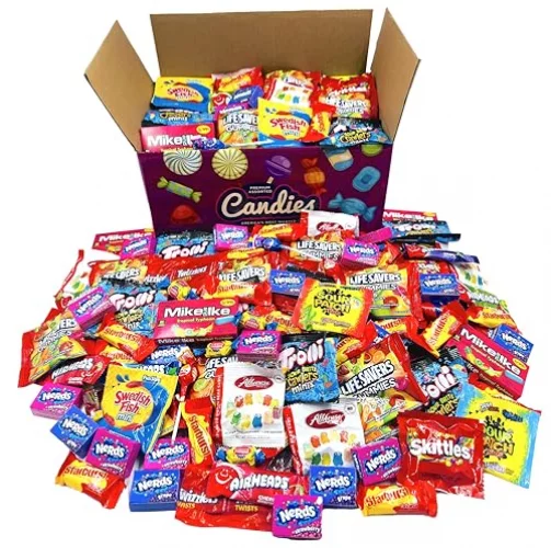 Huge Assorted Candy Party Mix Box 6.50 Lbs104 Oz Over 255 Individually ...
