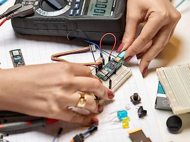 Arduino Nano Esp32 With Headers Abx00083 Esp32 S3 Usb C Wi Fi Bluetooth Hid Support Micropython