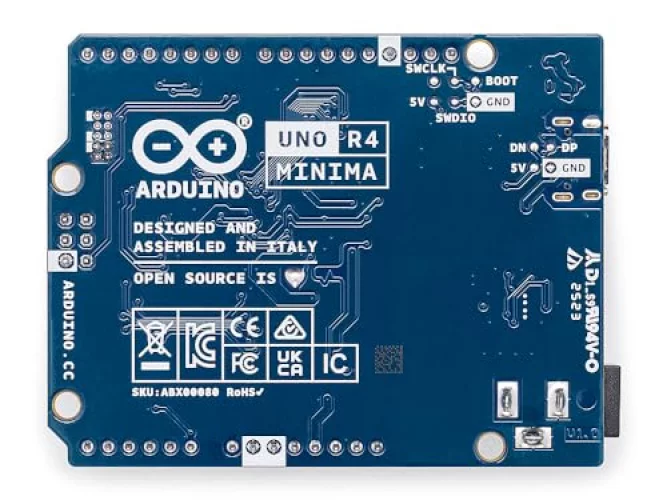 Arduino UNO R4 Minima ABX00080 - Renesas RA4M1 - USB-C CAN DAC 12 bit ...