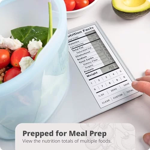 Greater Goods Perfect Portions Nutrition Scale for Meal Planning ...