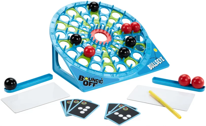 Mattel Games Bounce-Off Bullseye Game
