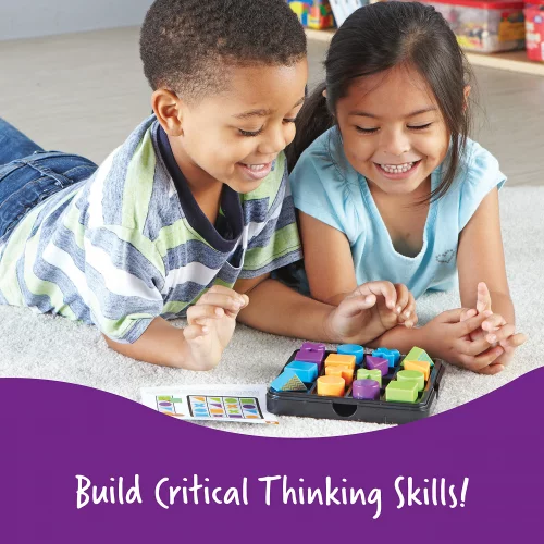 Learning Resources Mental Blox Go! 30 Games And Puzzles, Ages 5 ...