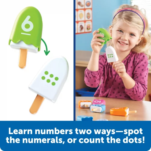 Learning Resources Smart Snacks Number Pops - 20 Pieces, Ages 2 ...