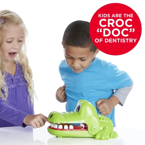 Hasbro Crocodile Dentist Kids Game Ages 4 And Up (Amazon Exclusive ...