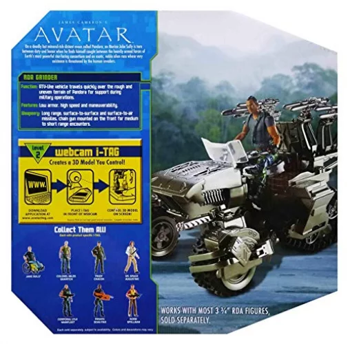 Mattel Avatar Rda Military Grinder Vehicle - Imported Products from USA ...