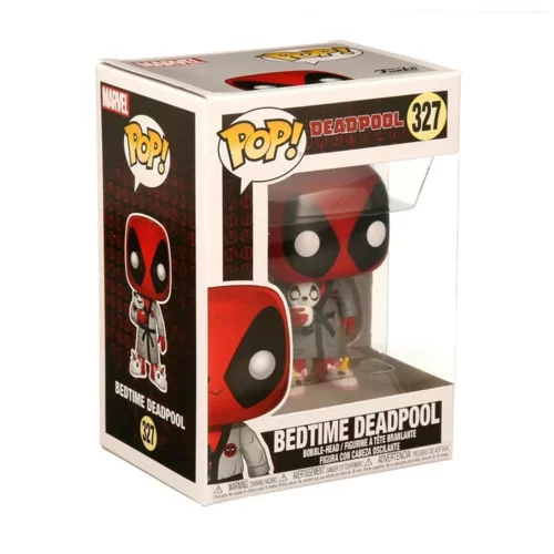 Funko POP! Marvel: Deadpool Playtime - Deadpool in Robe, Multicolor ...