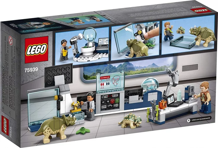 LEGO Jurassic World Dr. Wu's Lab: Baby Dinosaurs Breakout 75939 Fun ...