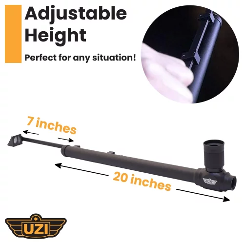 Uzi Weatherproof Aluminum Periscope - 5X Magnification Monocular ...