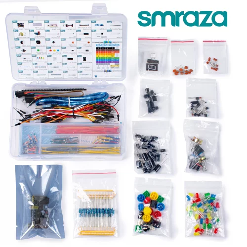 Smraza Electronics Component Fun Kit For Arduino With Power Supply ...