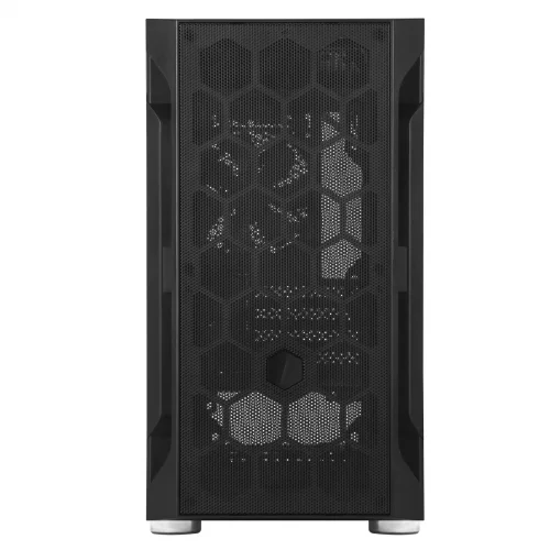 SilverStone Technology FARA H1M Tempered Glass, Black, Mid-Tower Micro ...