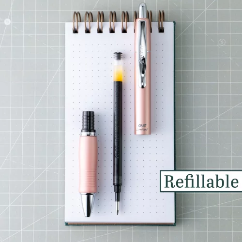 Pilot, G2 Limited Premium Gel Roller Pen, Fine Point 0.7 mm, Rose Gold ...