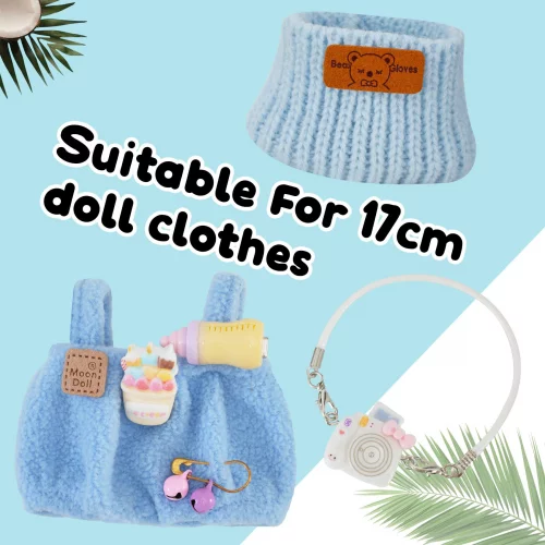 Cute Clothes for Labubu Doll Design Outfit Pop Blind Mystery Box Mart ...