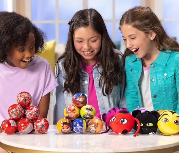 Miraculous Ladybug MiraBall, 3-in-1 Surprise, 1 Pack, Blind Box Toys ...