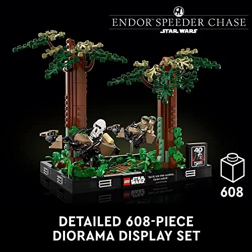 LEGO Star Wars Endor Speeder Chase Diorama 75353 Home Dcor Building Set ...