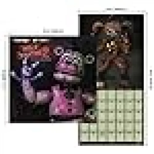 Five Nights at Freddy's Calendar 2026 - Deluxe 2026 Freddy Fazbear Wall ...