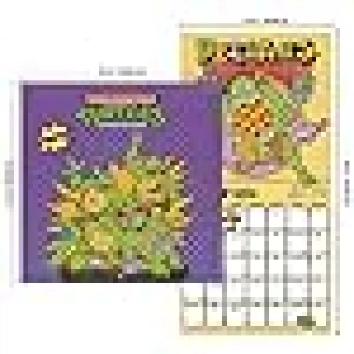 Teenage Mutant Ninja Turtles Calendar 2026 - Deluxe 2026 TMNT Wall ...