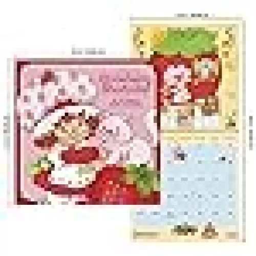 Strawberry Shortcake Calendar 2026 - Deluxe 2026 Strawberry Shortcake ...